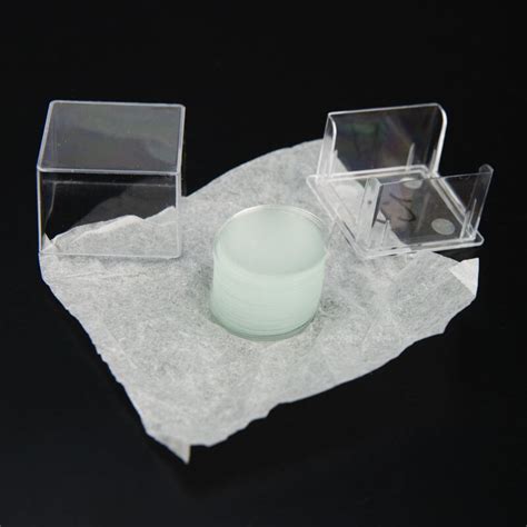 Round Microscope Glass Slide Cover Slips 35mm 40mm Vicedeal