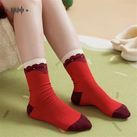 Genshin Impact Klee Theme Impression Series Crew Socks Kumagame Shop