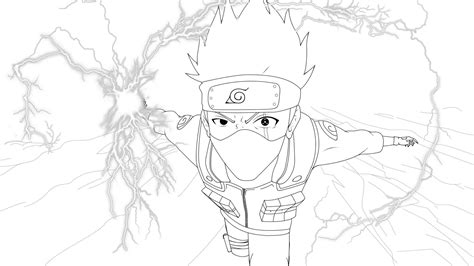 Coloriages Kakashi à imprimer Coloriages à imprimer
