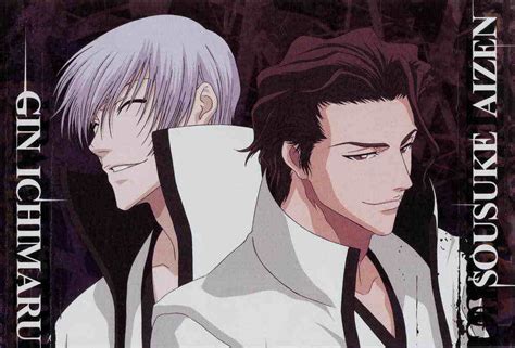 Gin Ichimaru And Sosuke Aizen Bleach Anime Photo 36461720 Fanpop