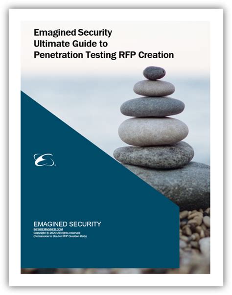 Penetration Testing Rfp — Cybersecurity Services