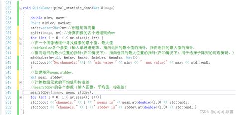 Opencv快速入门—图像像素值统计mean像素值 Csdn博客
