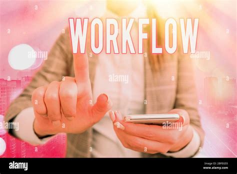 Handwriting Text Writing Workflow Conceptual Photo Series Of