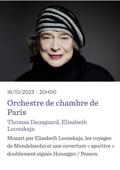 ORCHESTRE DE CHAMBRE DE PARIS Concert d opéra Musique classique Billet Réservation