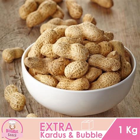 Jual [1kg] Kacang Tanah Sangrai Kacang Tanah Kering Divaraz Snack