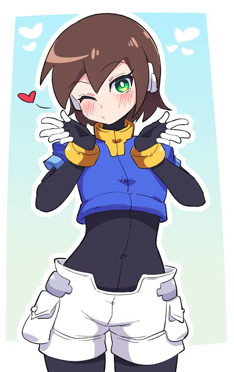 Safebooru 1girl Absurdres Aile Mega Man Zx Black Bodysuit Blowing