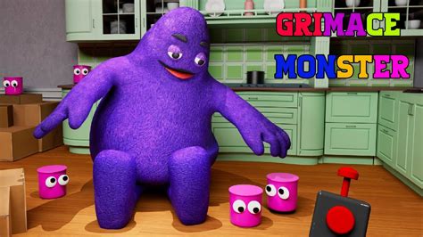 Grimace Monster Scary Survival YouTube