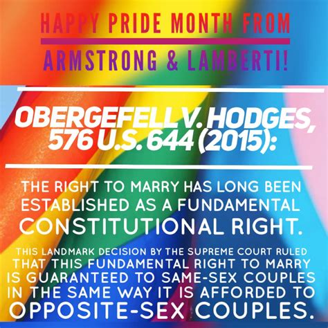 Armstrong And Lamberti Pllc Pridemonth Continues With This Weeks
