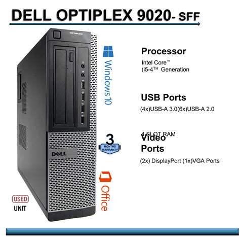 Dell Optiplex 9020 Sff Desktop Intel Core I54th Genprocessor Lazada