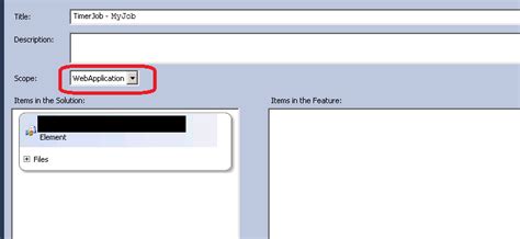 Createupdate A Sharepoint Timer Job On Web Application Level G Co