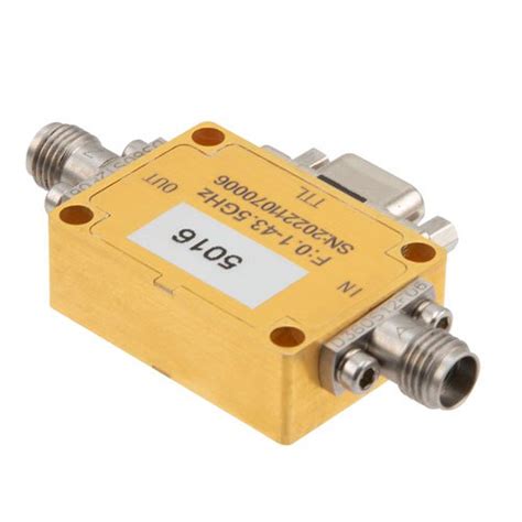 100 Mhz To 40 Ghz Absorptive Digital Step Attenuator 15 5 Db 5 Bits