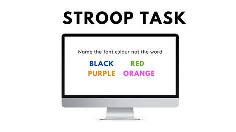 What Is The Stroop Task Cognitive Psychology Research Tasks Youtube