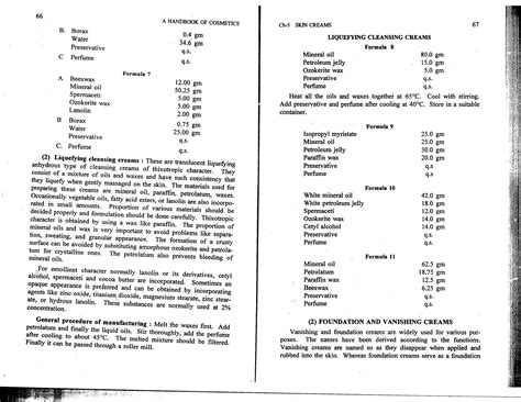A Handbook Of Cosmetics Pdf Formulation Ppt Free Download