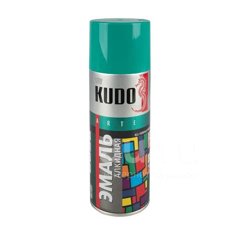 Краска Kudo 520 мл Бирюза KU-1020 аэрозоль — купить в Красноярске ...