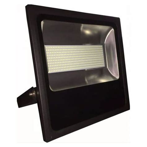 Refletor Holofote Led Smd W Branco Frio Preto Leroy Merlin