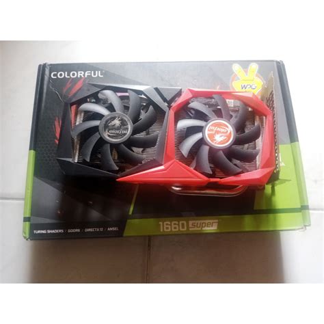 Jual Colorful Gtx 1660 Super Garansi On Sd May 2024 Wpg Shopee Indonesia