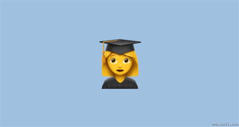 👩‍🎓意思 女学生emoji表情符号复制 Emoji表情符号辞典 📓 Emojiall 简体中文