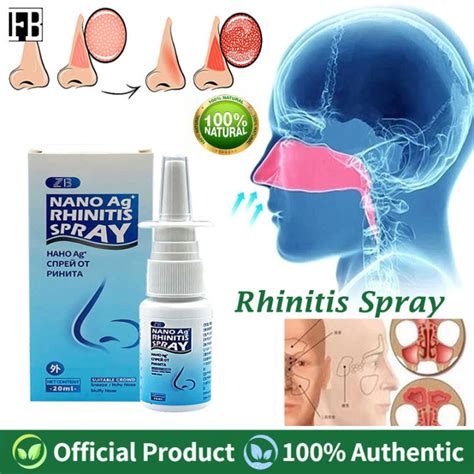 Powerful Rhinitis Cure Spray Chronic Allergic Rhinitis Sinusitis