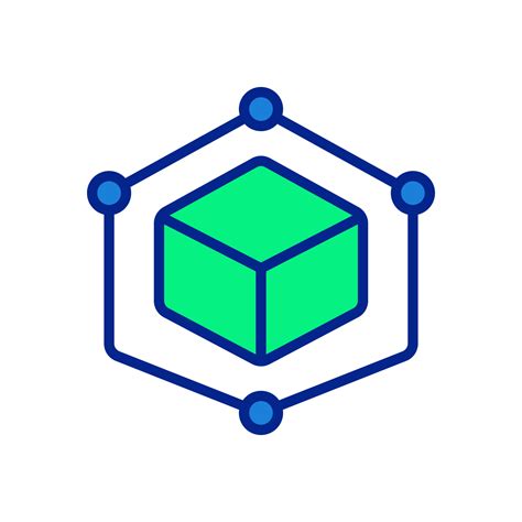 Blockchain Icon For Your Website Design Logo App Ui 20813340 Vector