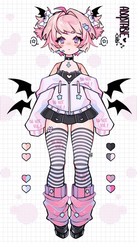 Adoptable Chibi 2 Closed By Kesitomitzu On Deviantart