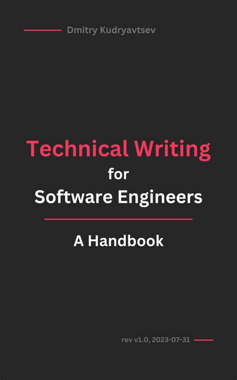 Technical Writing For Software Engineers A… [pdf Ipad Kindle]