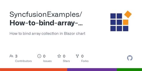 Github Syncfusionexampleshow To Bind Array Collection In Blazor