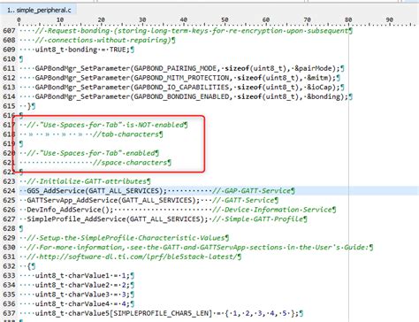 CCS CC R F How Can I Change The Tab Width Of Ccs Code Composer Studio Forum Code