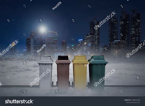 Trash Rubbish Bins Recycling Different Types Stock Photo Shutterstock