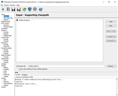 Inputs Standard Mode Preemptive Protection Dasho For Android And Java
