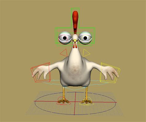 Chicken Rig Test On Behance