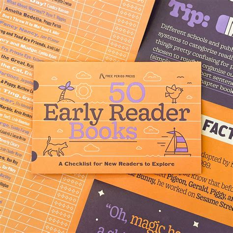 50 Early Reader Books A Checklist For New Readers To Explores Free Period Press