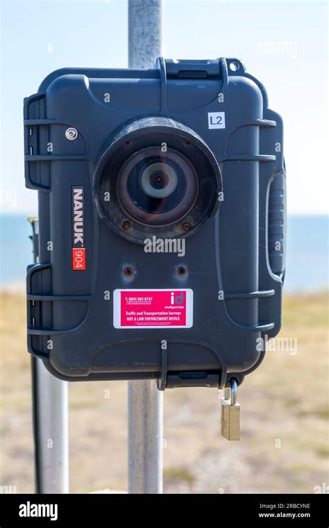 Intelligent Data Surveillance Traffic Survey Camera Housed In NANUK Casing Dunwich Heath