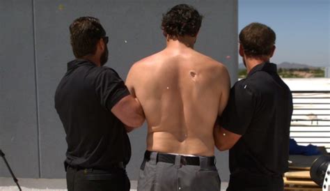 Watch What Happens To A Human Body When It Is Hit By A Taser