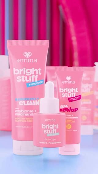 Jual Emina Bright Stuff Face Serum Glow Capt 30 Ml Serum Remaja