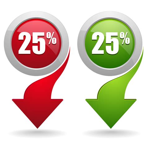 Price Reduction Labels 3 Vector Free Download