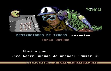 CSDb Turbo Outrun By Destructores De Trucos