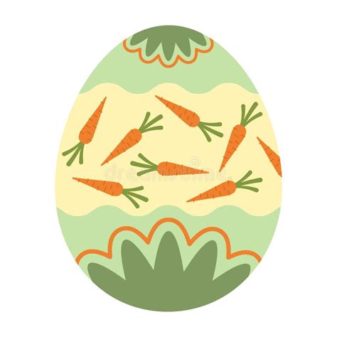 Cute Easter Themed Eggs With Bunny And Chick Designs Stock Vector Illustration Of Handmade