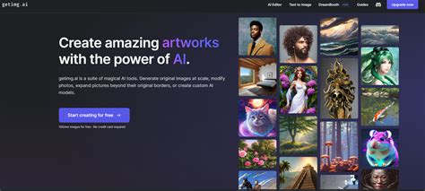 getimg ai 生成图片的工具，可以生成原创图片、修改照片、扩展图片边框或创建自定义 `ai` 模型 千语千问 ai工具网址导航 ai最新产品