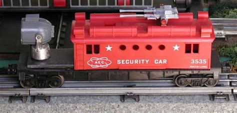 Atomic Energy Commission Security Flatcar With Rotating Searchlight