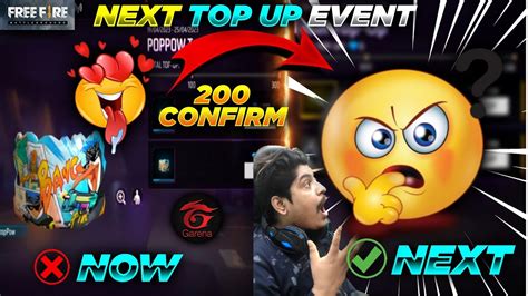 NEXT TOP UP EVENT IN FREE FIRE NEW UPCOMING TOP UP EVENT IN FREE