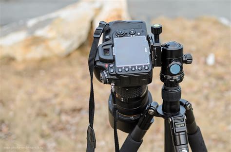 Как установить фотоаппарат на штатив