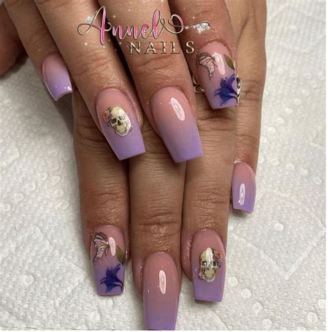 Lavender Purple Ombre Nails A Trend Youll Love 45 Designs