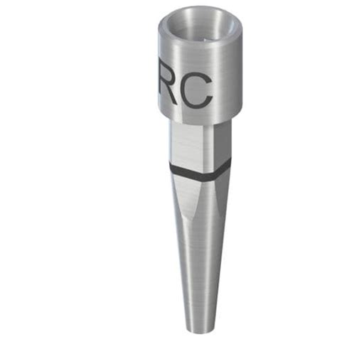 Analog für Dentalimplantat Edelstahl Institut Straumann gerade
