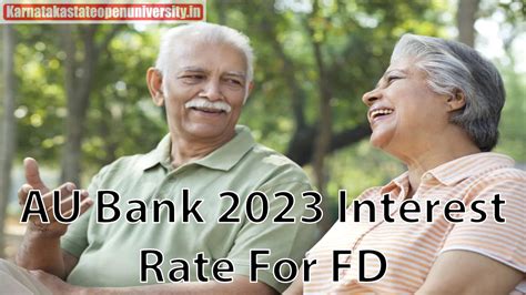 Au Bank 2025 Interest Rate For Fd Rd Forex Calculator
