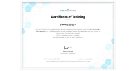 Pavan Dubey On Linkedin Successfully Completed The Internship And Job