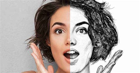 Pencil Drawing Photoshop A Step By Step Guide To Create Realistic