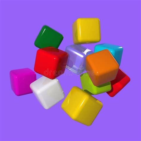 Conceptual Cube Stock Illustration Illustration Of Abstract 23480531