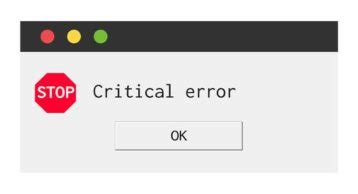 Google Chrome Critical Error Red Screen Scam And Fix