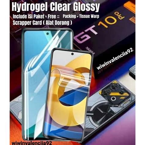 Jual HYDROGEL Bening Front Back INFINIX GT PRO PRO Note