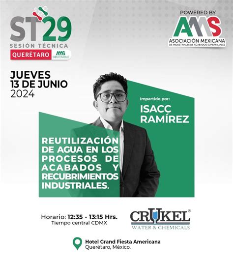 Juan Isacc Ramirez Trejo En Linkedin Sesión Técnica 29 Amas 13 De Junio 2024